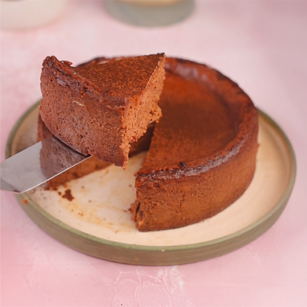 Chocolate Basque Cheesecake – Sabroso Bakehouse